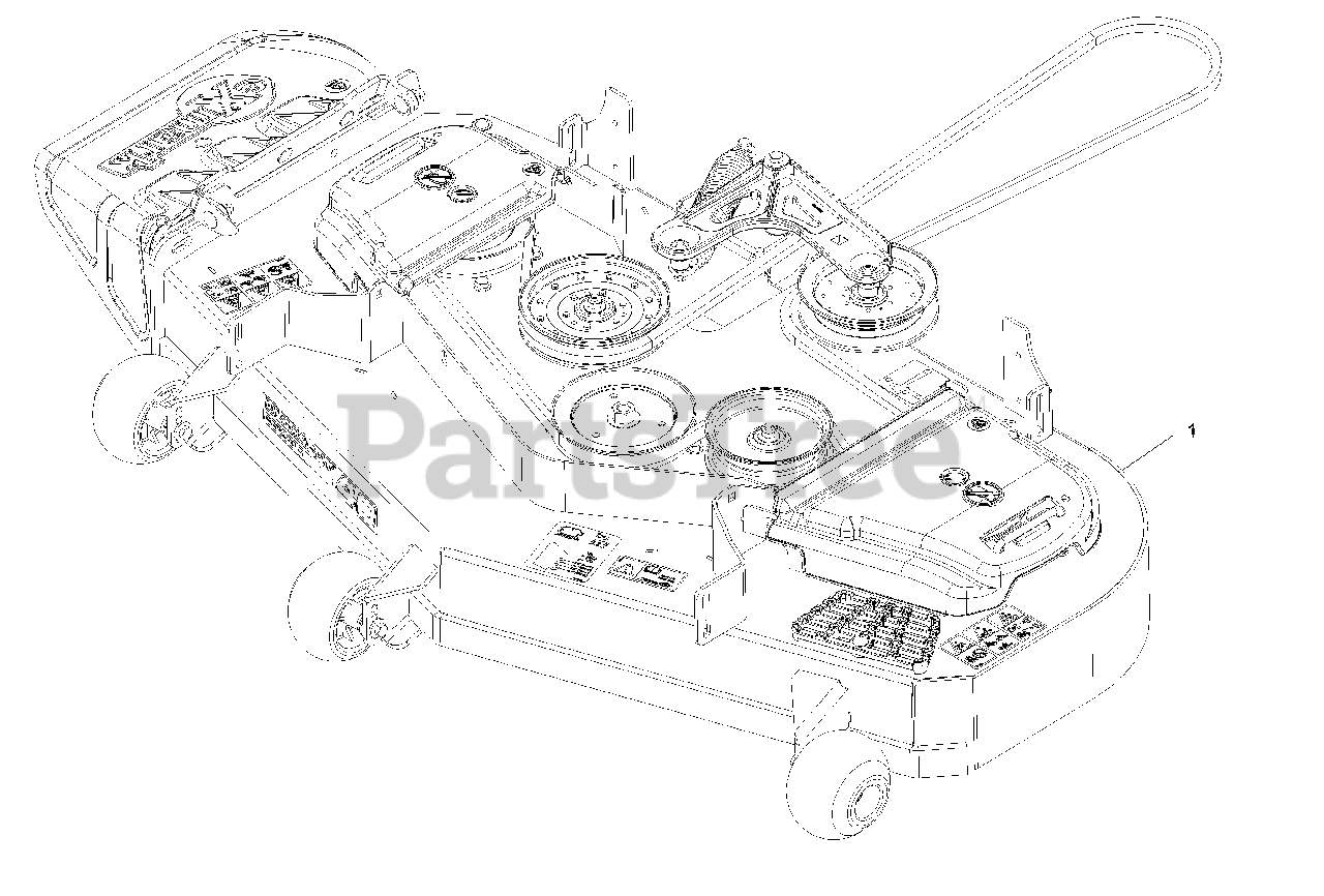 Exmark RAS708GEM483C3 - Exmark 48" Radius S-Series Zero-Turn Mower ...
