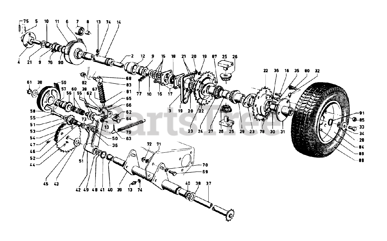 Toro 03104 - Toro 58" Professional Reel Riding Mower (SN: 009000001 ...