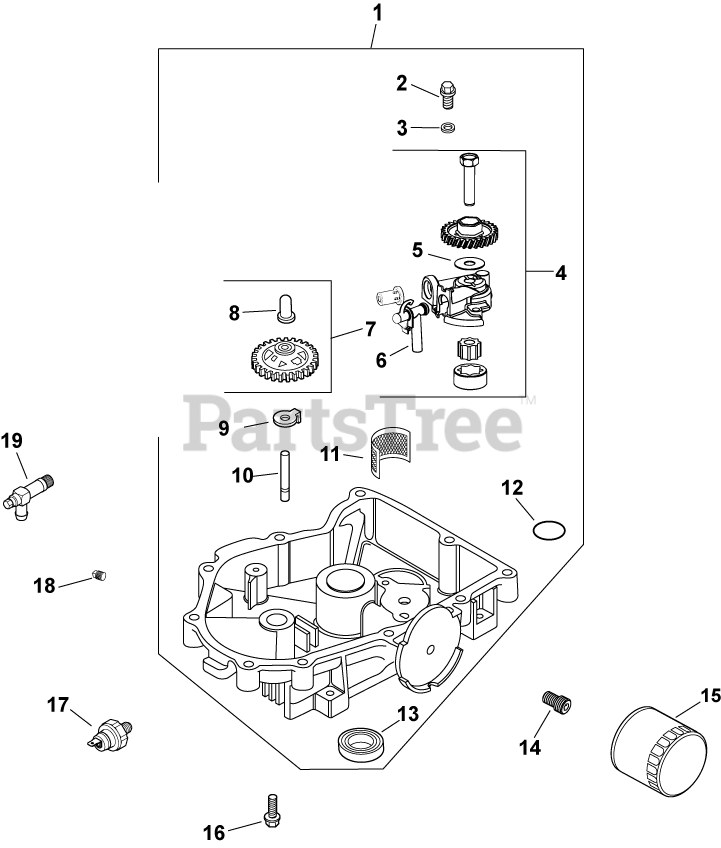 Kohler CV23-75581 - Kohler Command PRO Engine, Made for Exmark, 23hp ...