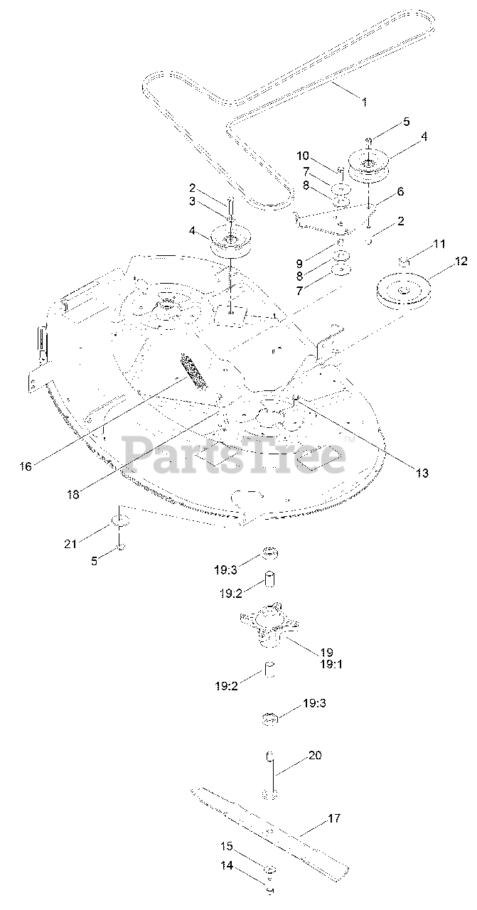 Exmark QTE452CEM42100 - Exmark 42" Quest E-Series Zero-Turn Mower ...