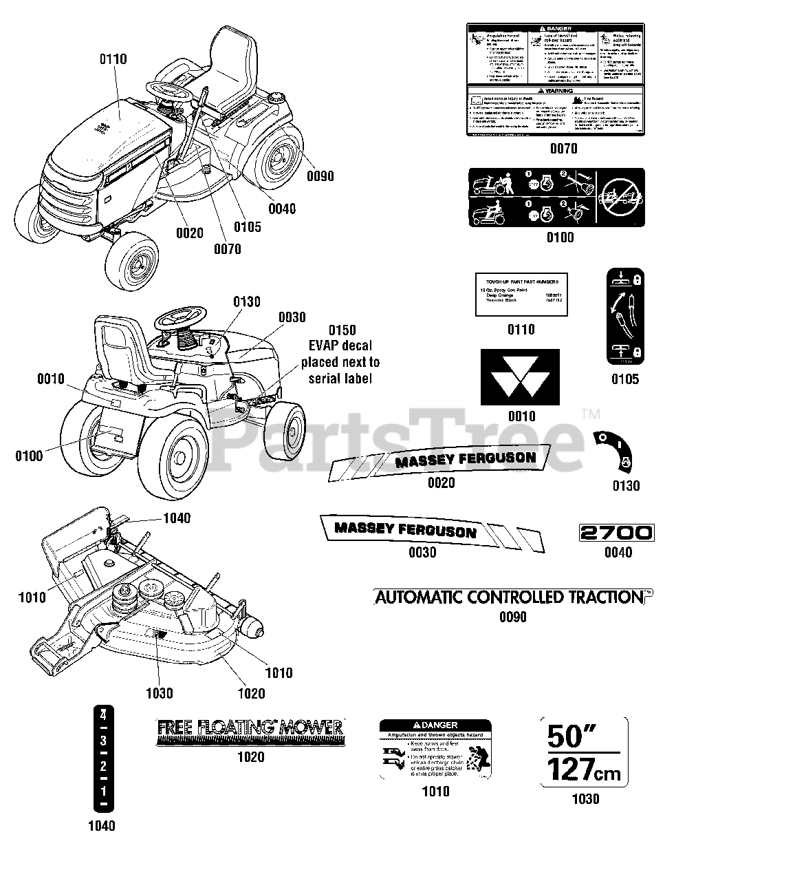 Massey Ferguson Lawn Tractor Parts Lookup Reviewmotors Co