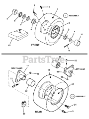 Snapper C 2812523BVE (7800365) - Snapper 28" Rear-Engine Riding Mower ...