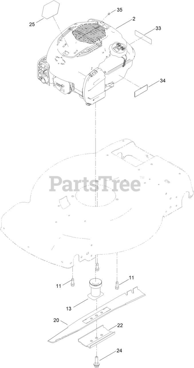 Toro 21465 - Toro 22" Recycler Walk-Behind Mower with SmartStow (SN ...