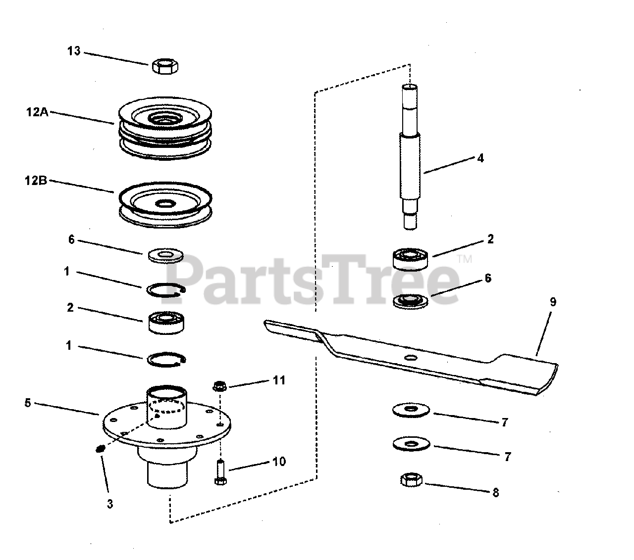 Snapper LT 200H48IBV2 (84897) - Snapper 48" Lawn Tractor, 20hp 48" DECK ...