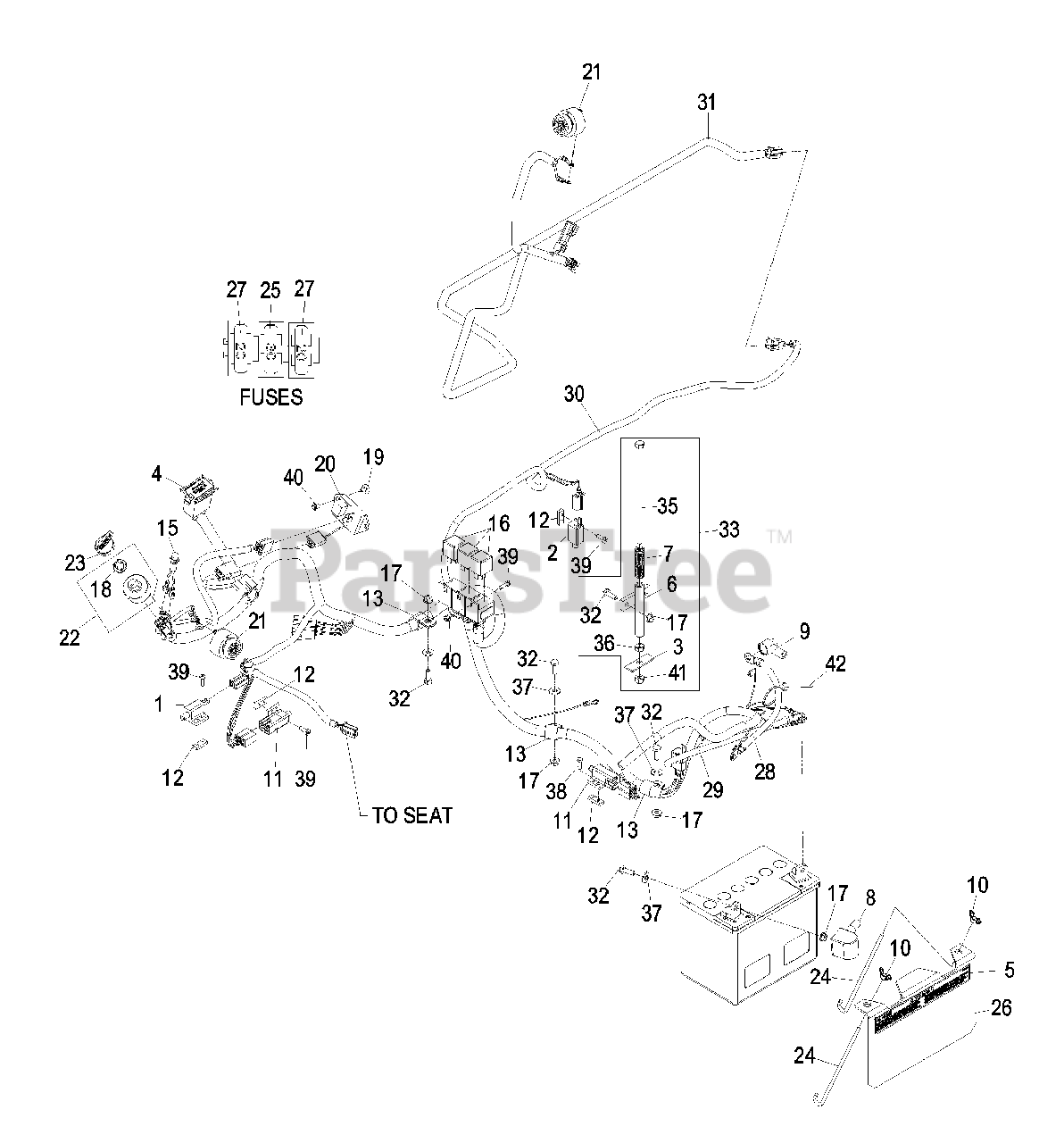 Exmark NAV20KC - Exmark Navigator Front Mount Mower, 20hp Kohler (SN ...