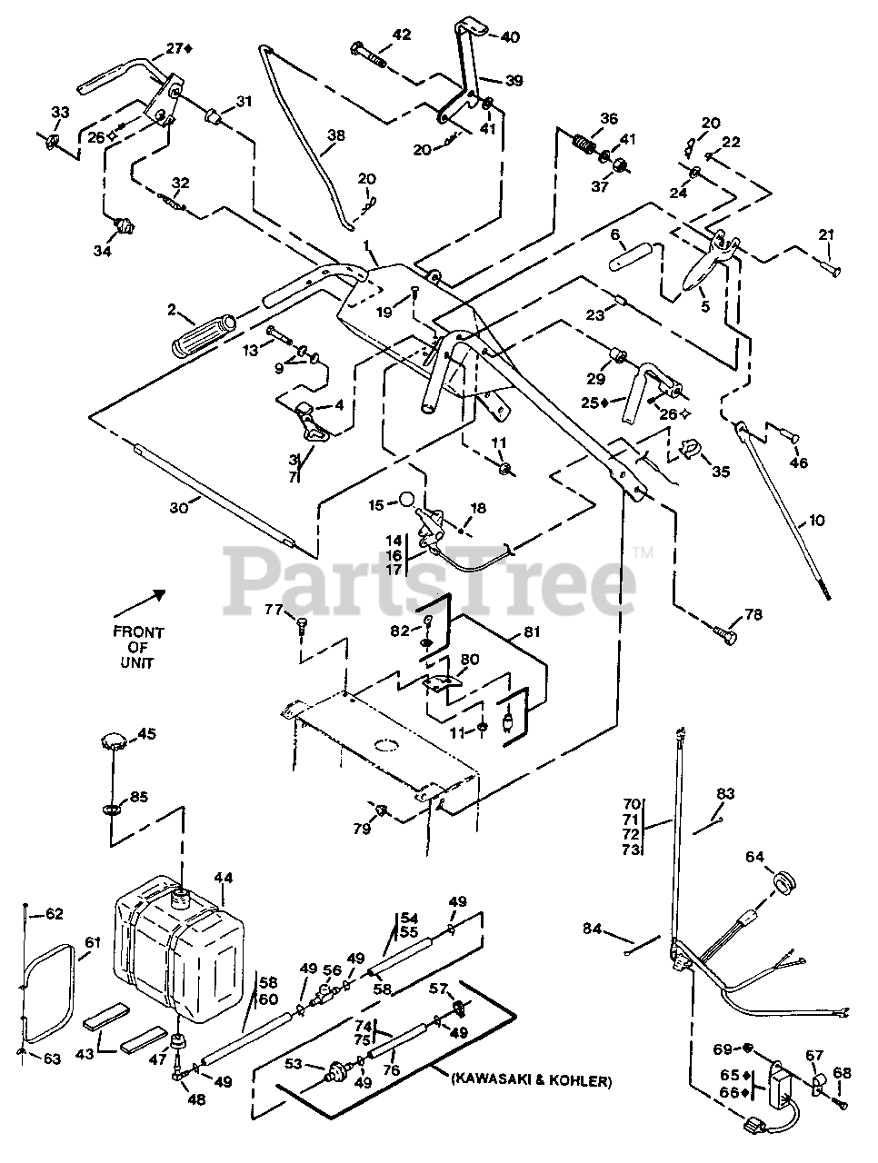 Exmark M36-12.5K-5 - Exmark 36" Metro Walk-Behind Mower, 12.5HP ...