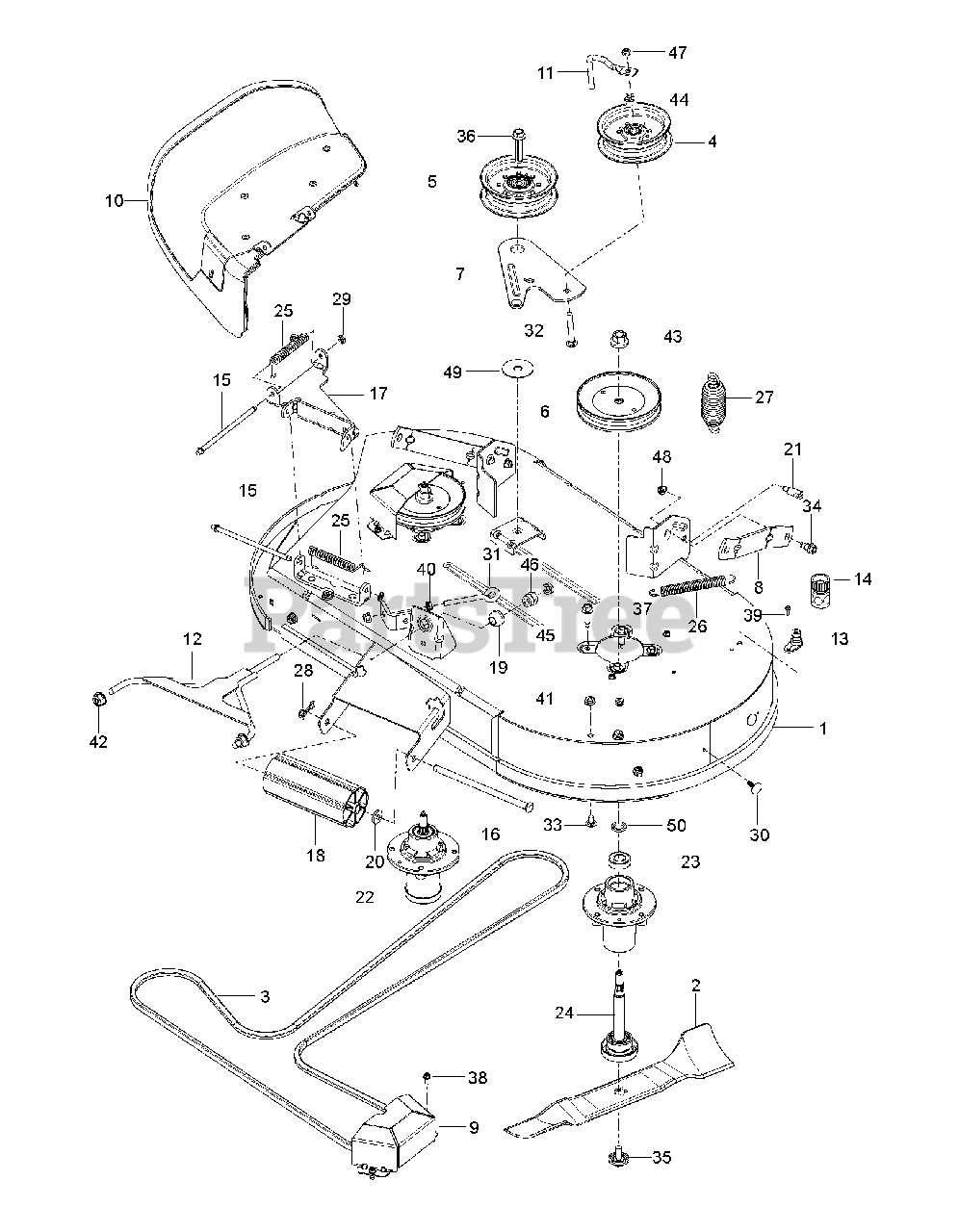 RedMax RZT42 (967671901-00) - RedMax 42" Zero-Turn Riding Mower (2017 ...