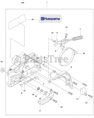 445 - Husqvarna Chainsaw (2007-03) Parts Lookup with Diagrams | PartsTree