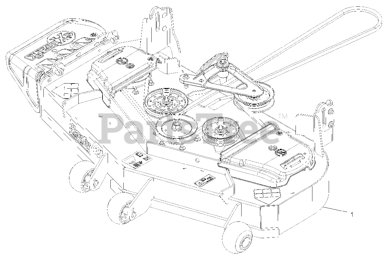 Exmark LZE600GKA484A2 - Exmark 48" Lazer Z E-Series Zero-Turn Mower ...