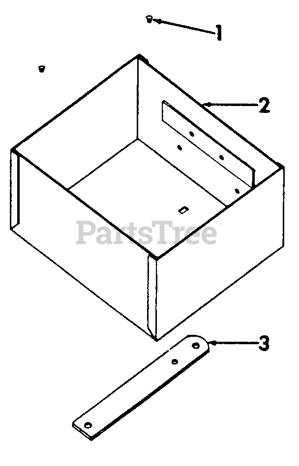Cub Cadet 100 Cub Cadet Garden Tractor Utility Box Parts Lookup With