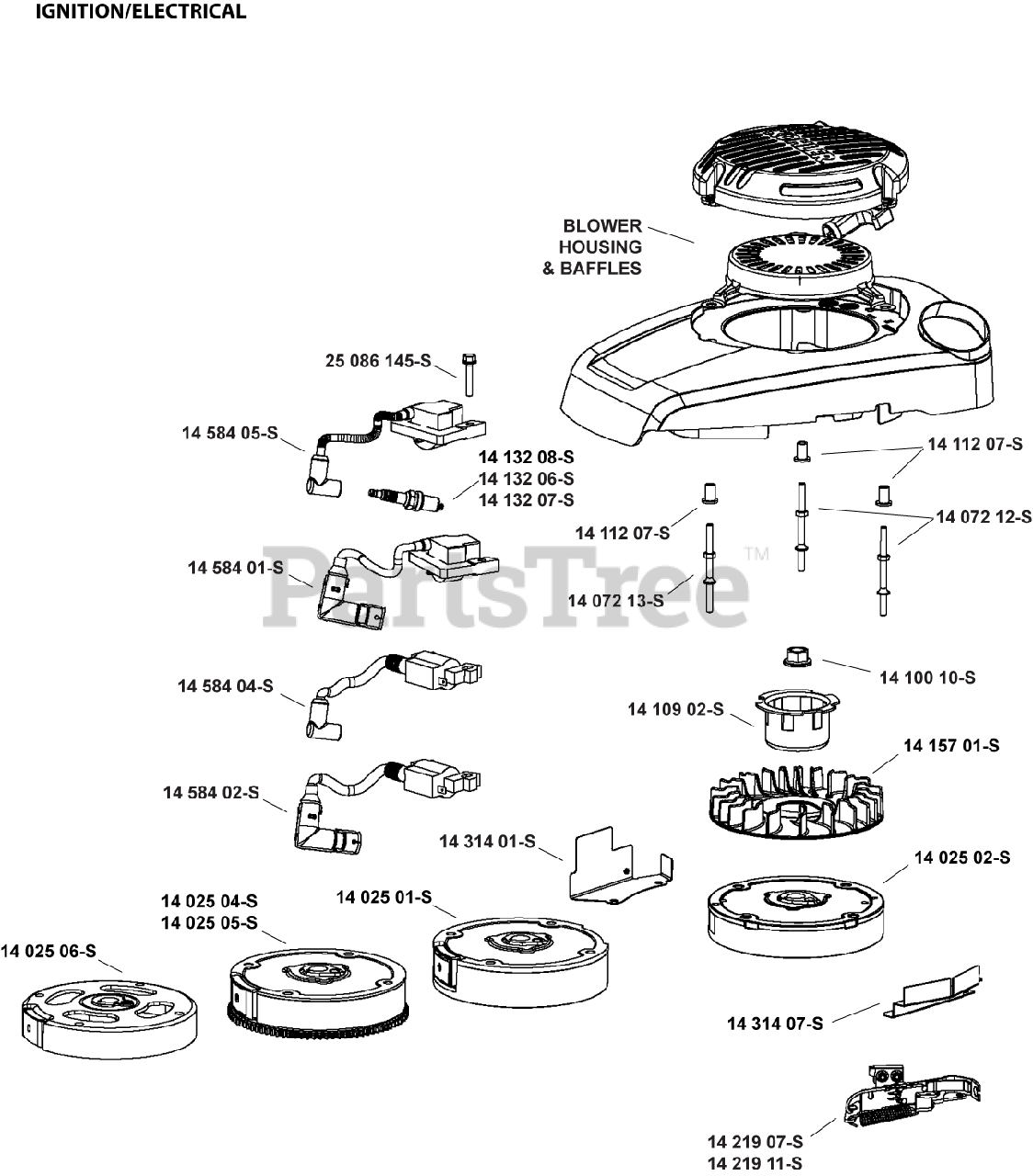 Kohler XT149-0316 - Kohler Courage XT-6 Series Engine, Made for Toro ...
