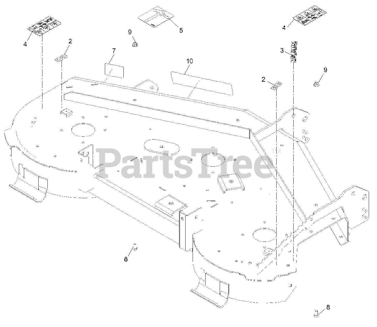 Exmark QTS708GEM50200 - Exmark 50" Quest S-Series Zero-Turn Mower ...