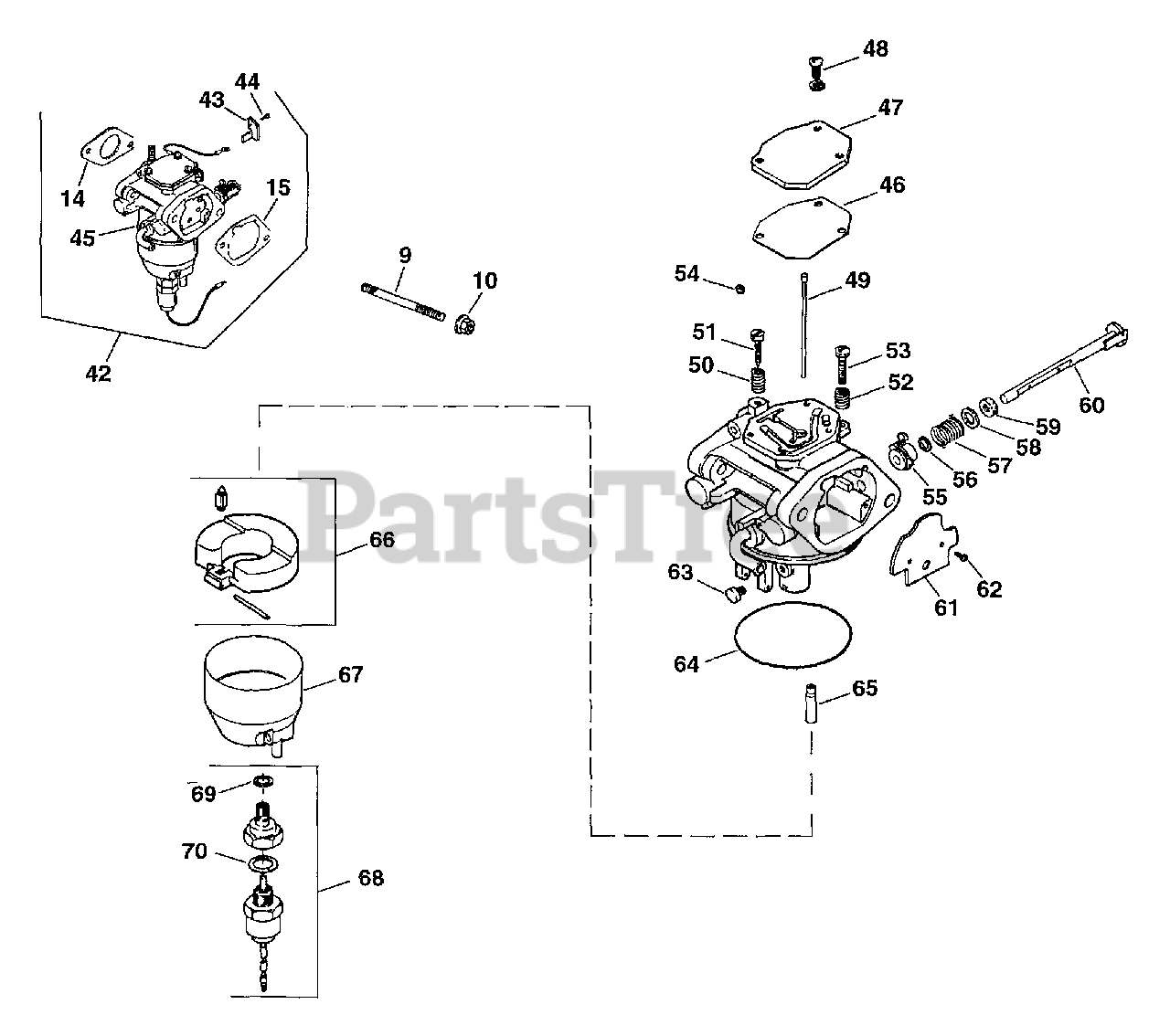 Exmark TR18KC - Exmark Turf Ranger Front Mount Mower, 18hp Kohler (SN ...