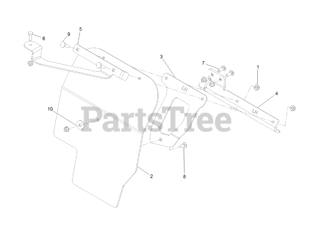 Exmark LZS88CDYM96RW0 - Exmark 96" Lazer Z Diesel Zero-Turn Mower ...