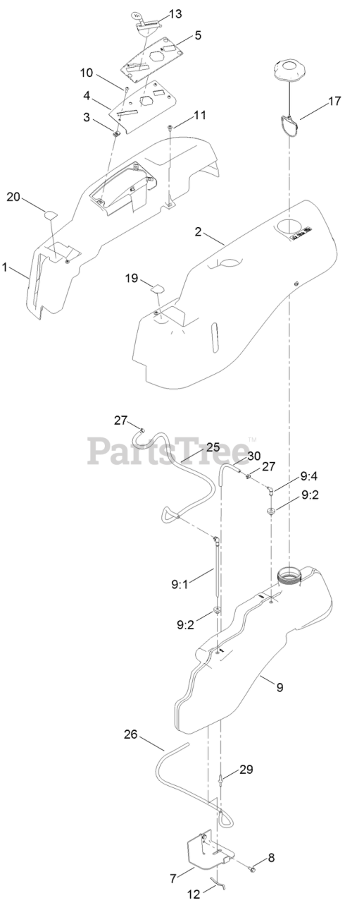 Toro 74710 TA (SS 3225) - Toro 32" TimeCutter Zero-Turn Mower (SN ...