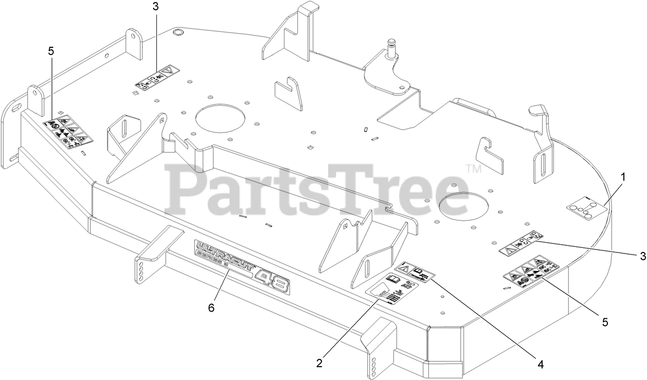 Exmark RAE708GEM48C00 - Exmark 48" Radius E-Series Zero-Turn Mower ...