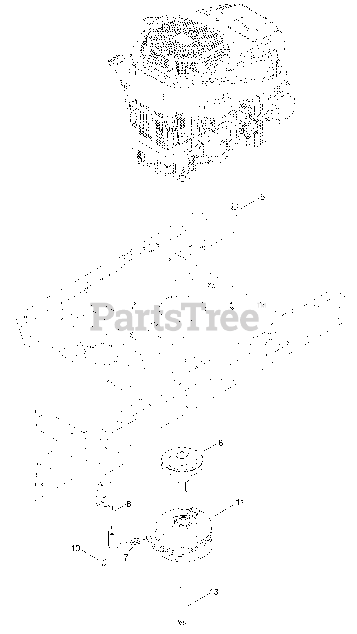 Exmark QSS708GEM42200 - Exmark 42" Quest S-Series Zero-Turn Mower ...