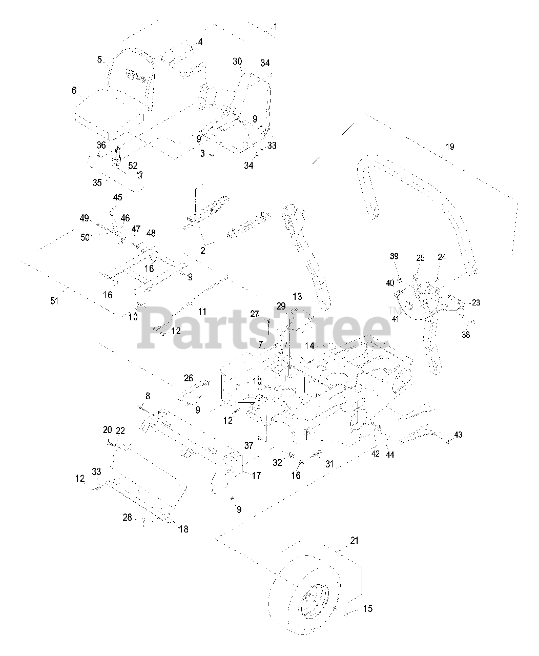Exmark LHP23KA565 - Exmark 56" Lazer Z HP Zero-Turn Mower, 23hp ...