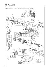 BCZ 2610 S - RedMax Brushcutter (SN: 70050101 & Above) Parts Lookup ...