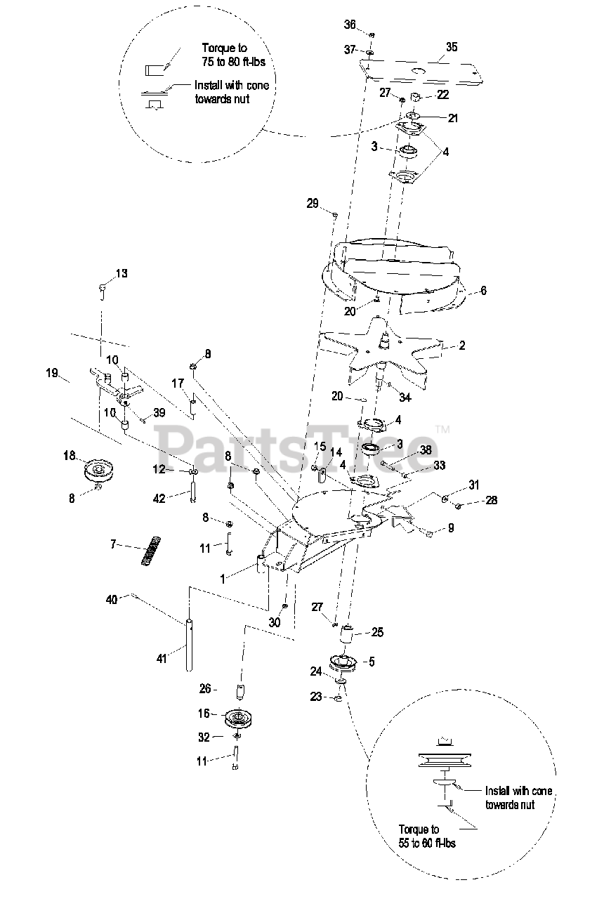 Exmark LHPUVD4448 - Exmark Ultra Vac QDS Bagger for 44" & 48" Lazer HP ...