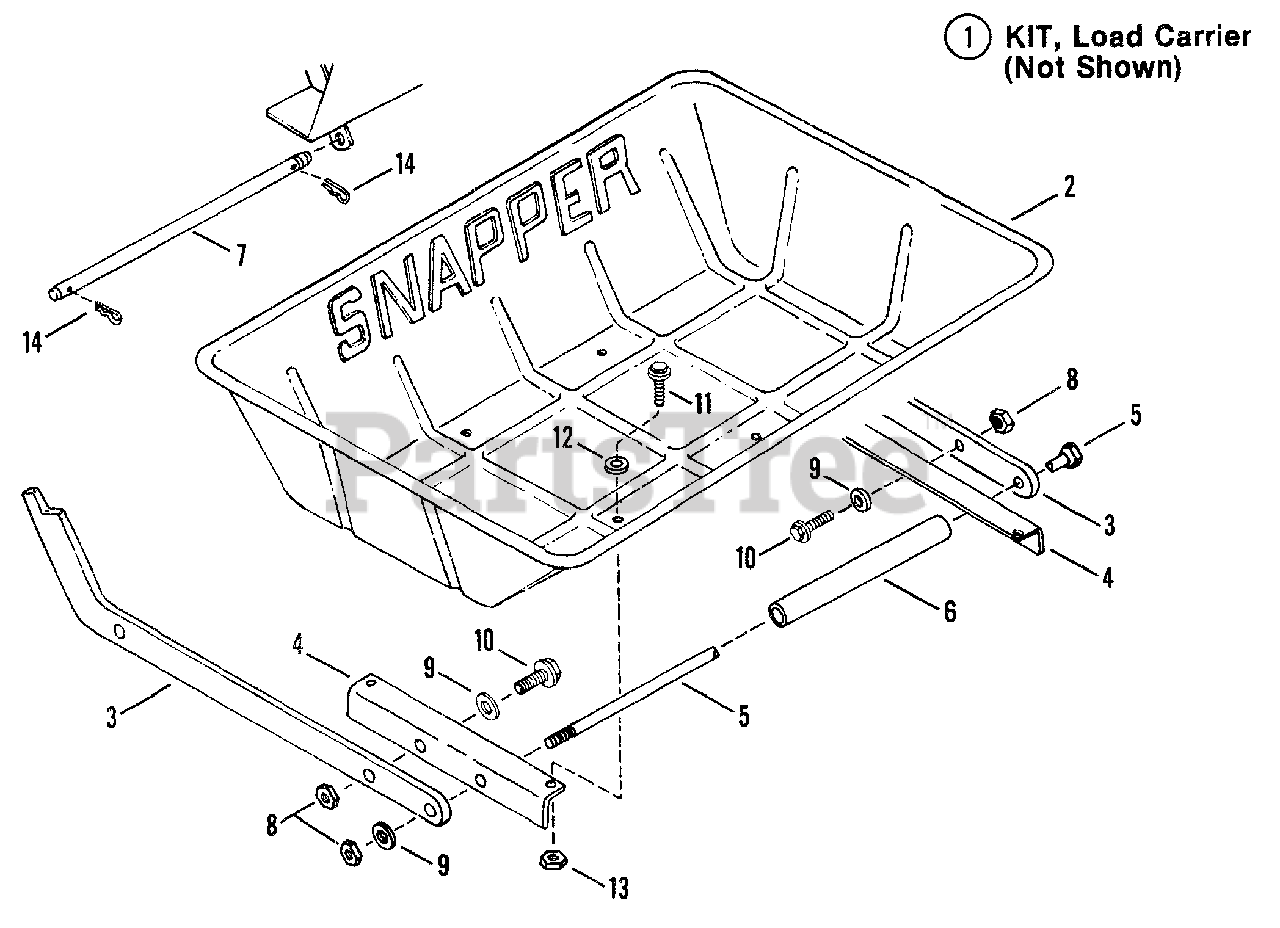 Snapper 28086S (81088) - Snapper 28" Rear-Engine Riding Mower, 8hp Load ...