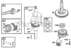 290777-0410-01 - Briggs & Stratton Vertical Engine Parts Lookup with ...