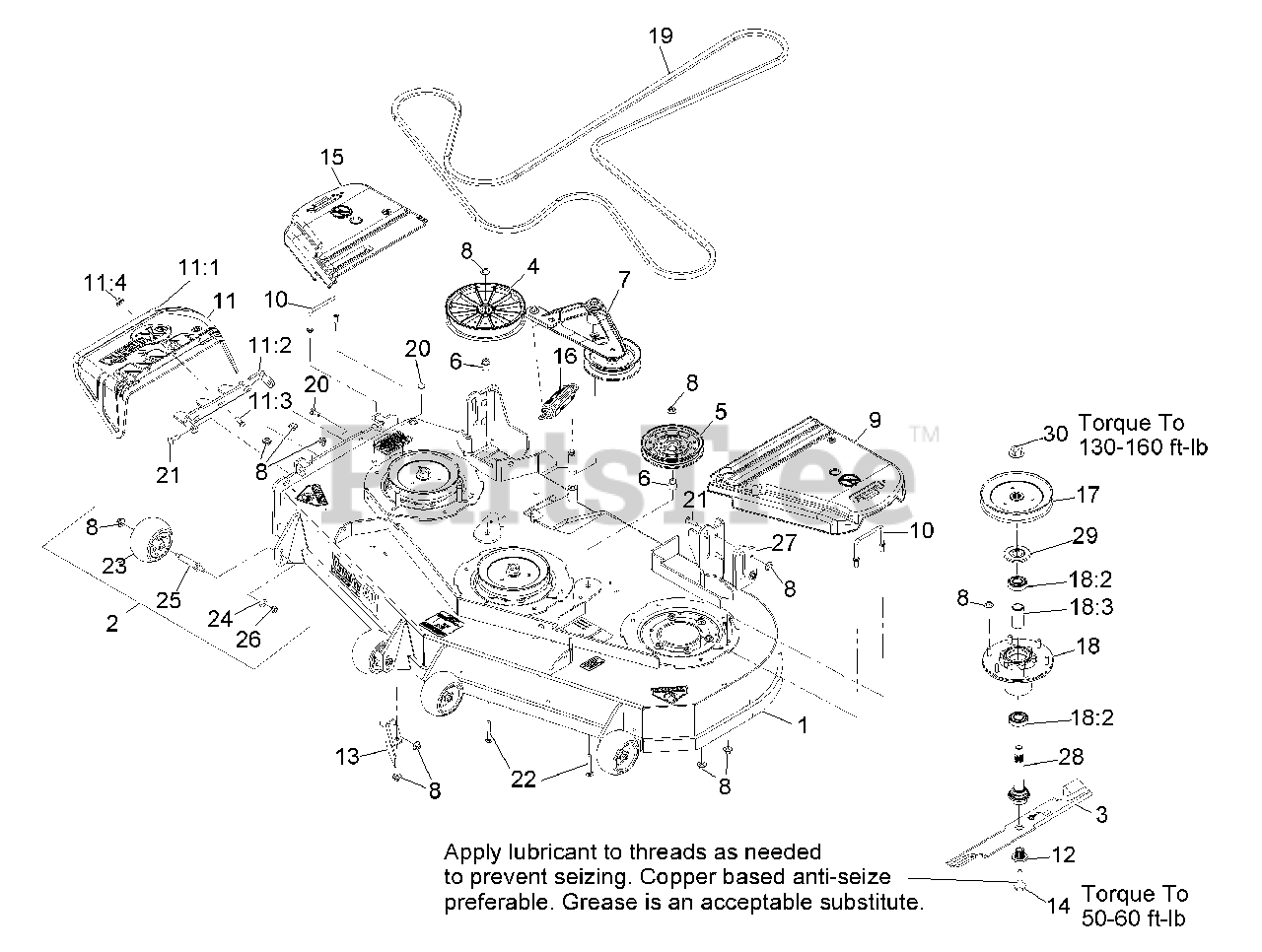 Exmark LZE27KC604 - Exmark 60" Lazer Z E-Series Zero-Turn Mower, 27HP ...