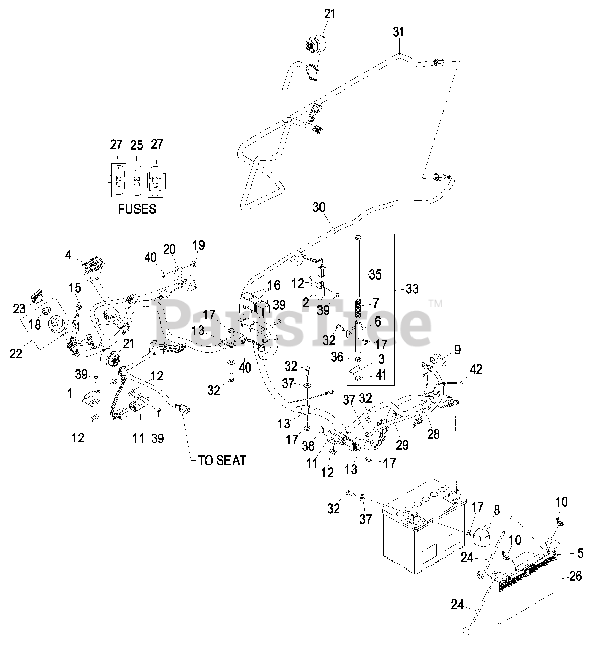 Exmark NAV27KC - Exmark Navigator Front Mount Mower, 27hp Kohler (SN ...
