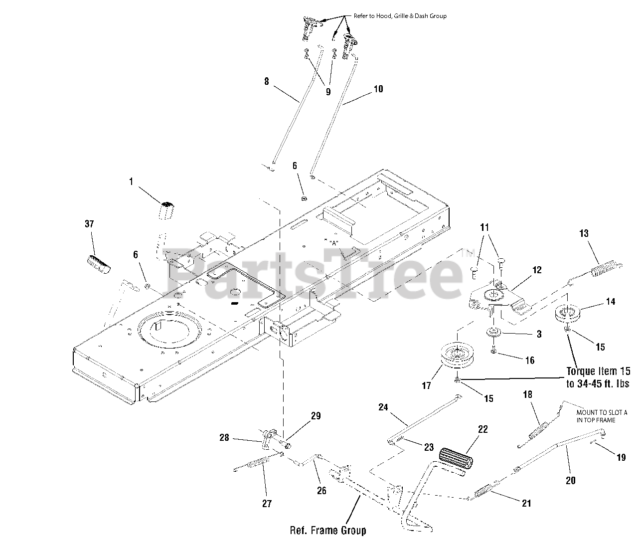Snapper LT 23420 (2690808) - Snapper LT125 Series 42" Lawn Tractor ...