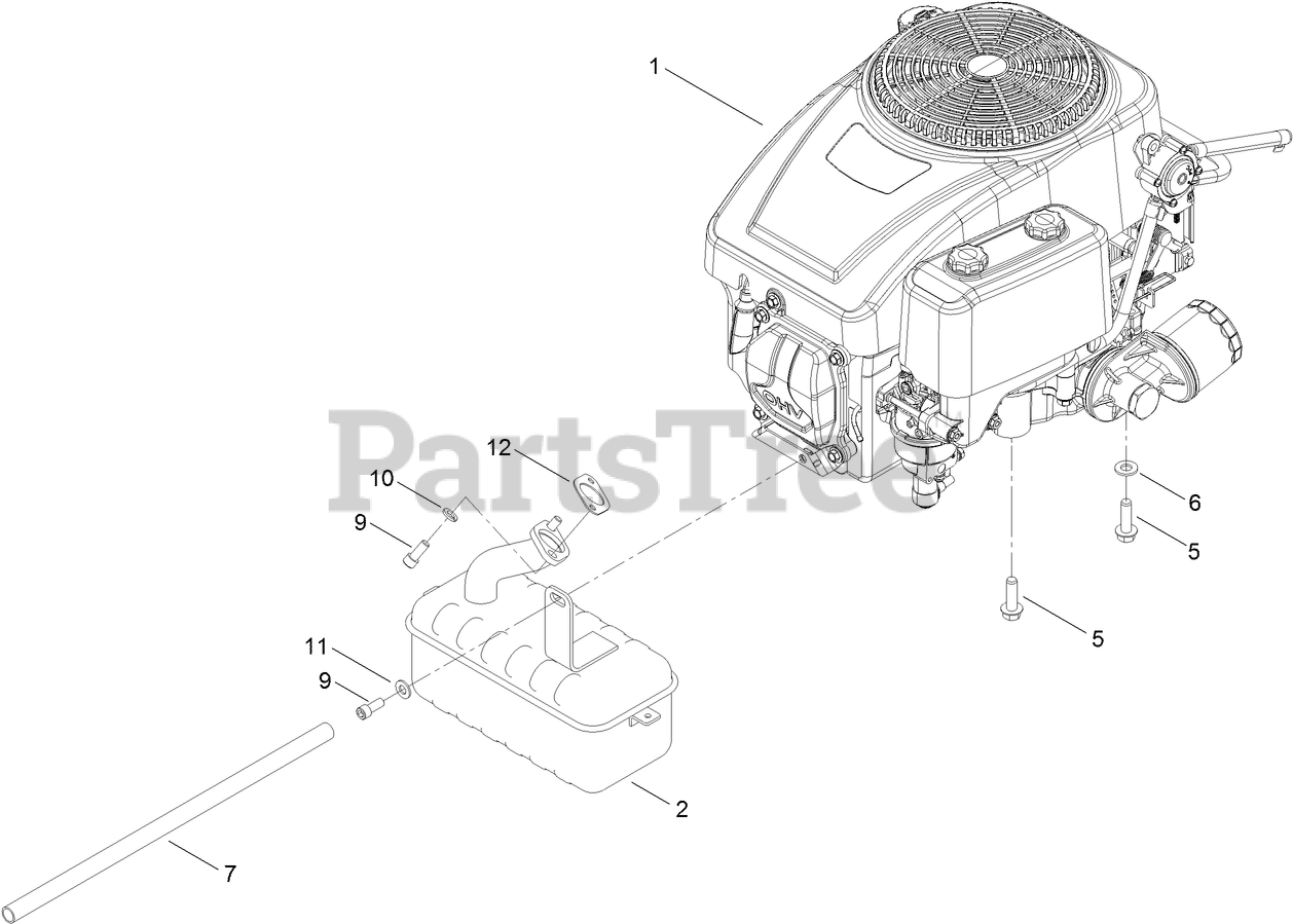 Toro 75740 (4200) - Toro 42" TimeCutter Zero-Turn Mower (SN: 410900000 ...