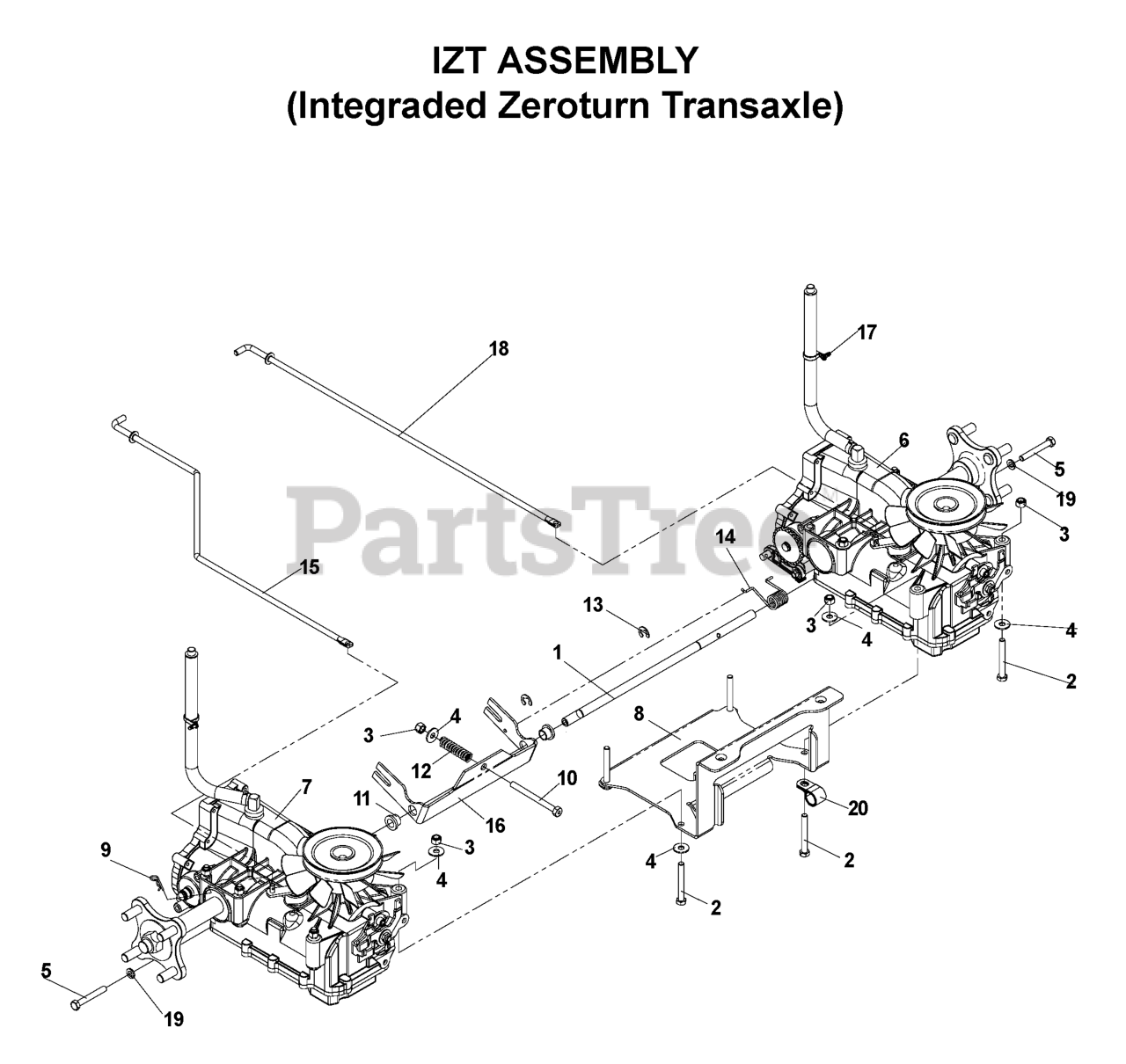 Husqvarna CZ 4817 KOA (968999220) - Husqvarna 48" Zero-Turn Mower (2003 ...
