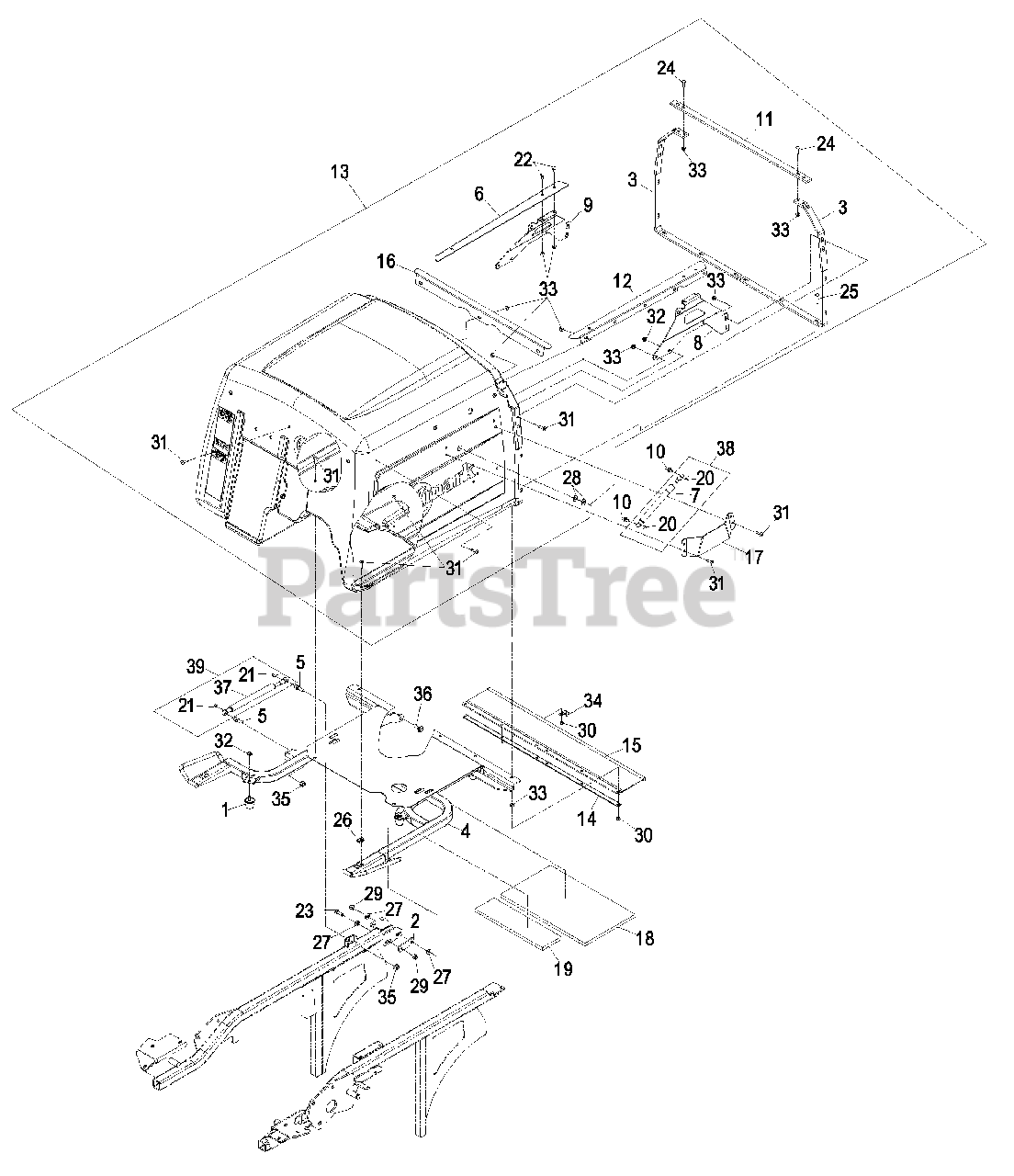 Exmark NAV20KC - Exmark Navigator Front Mount Mower, 20HP Kohler (SN ...