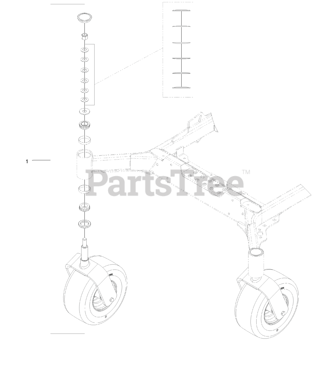 Exmark LZS80TDYM724W0 - Exmark 72" Lazer Z Diesel Zero-Turn Mower ...