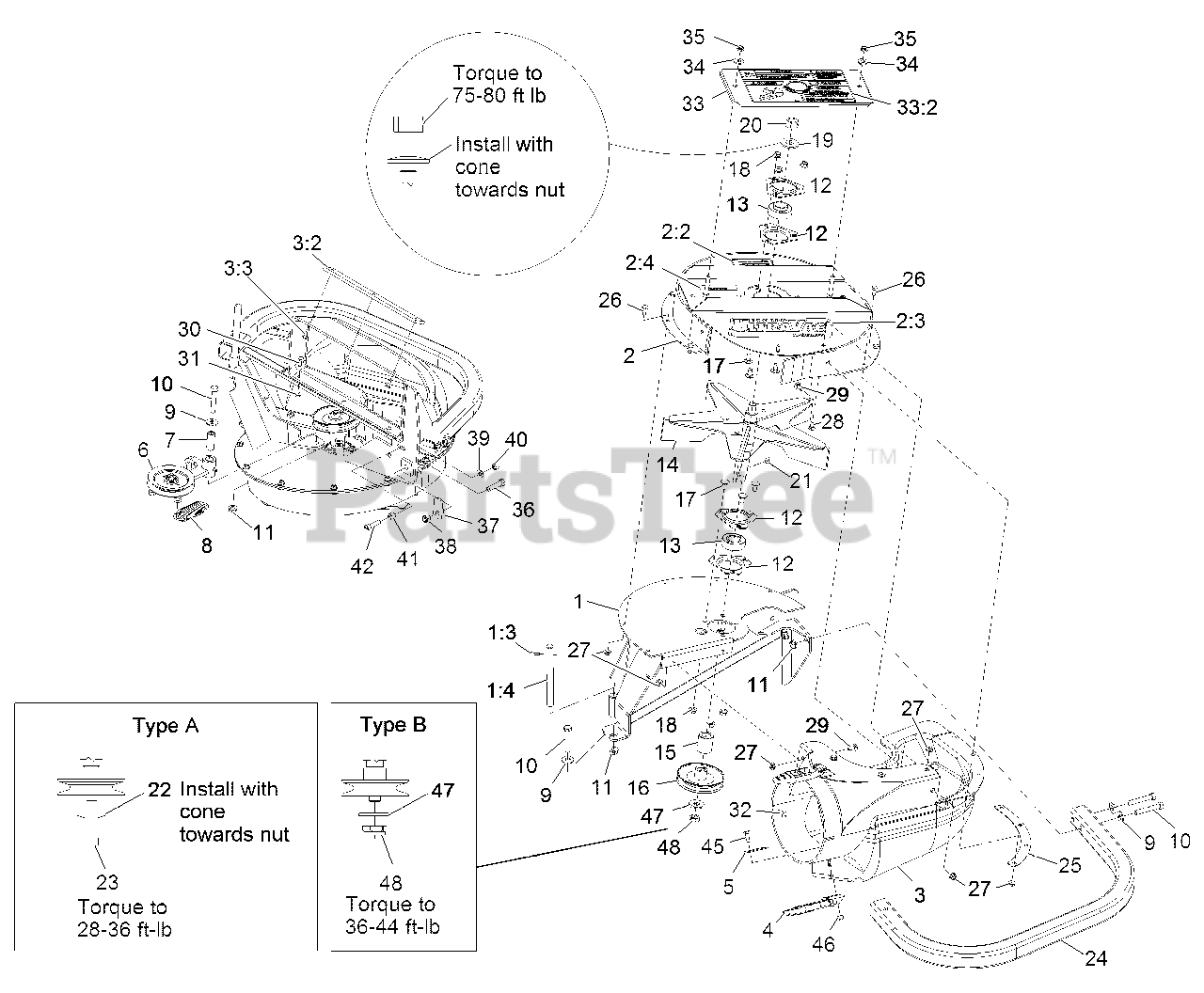 Exmark LZUVQD11 - Exmark Ultra Vac QDS Bagger for Lazer Z Mower (SN ...