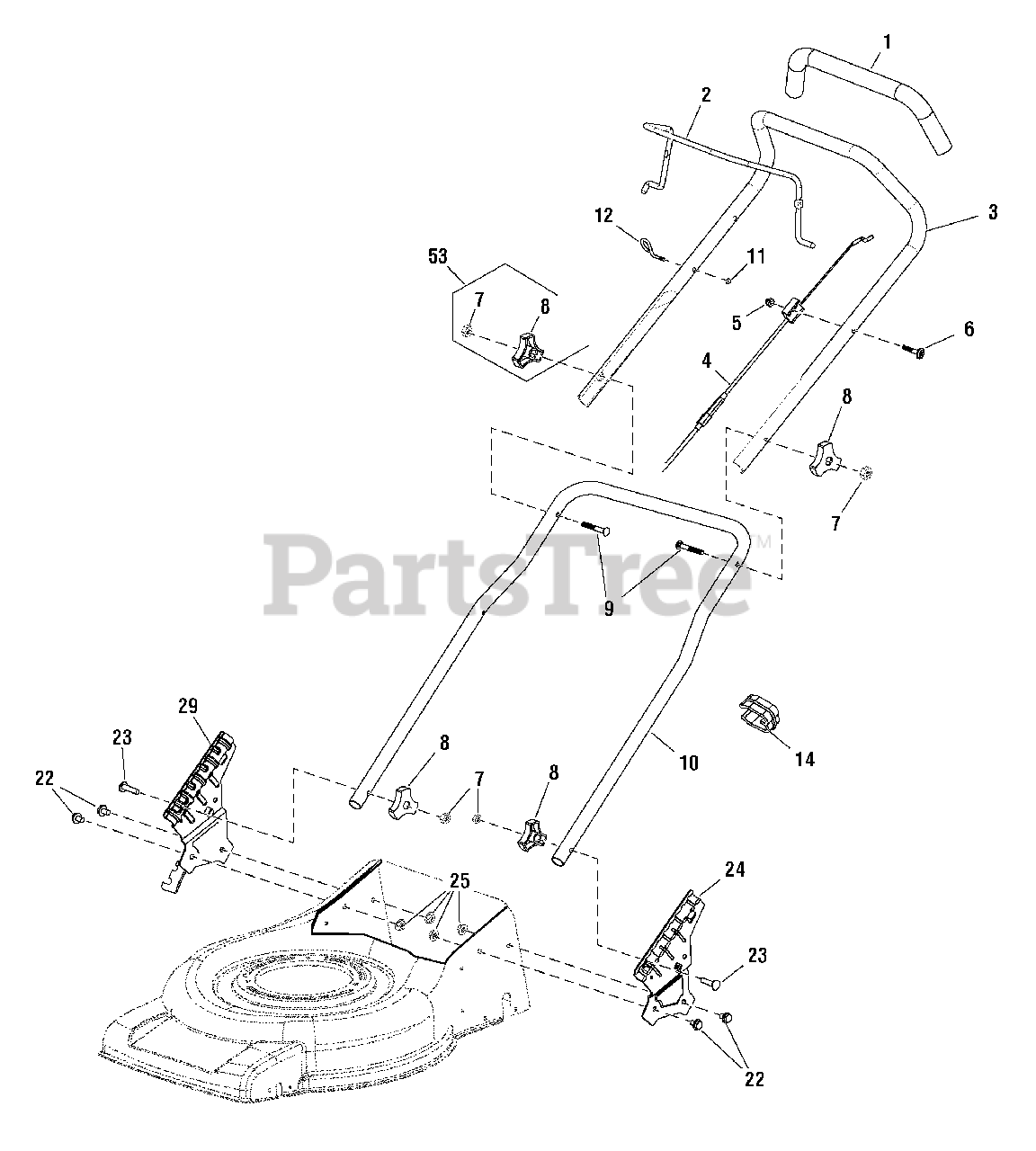 Murray MP 550 RMD 21 (866085-00) - Murray 550EX Series 21" Walk-Behind ...