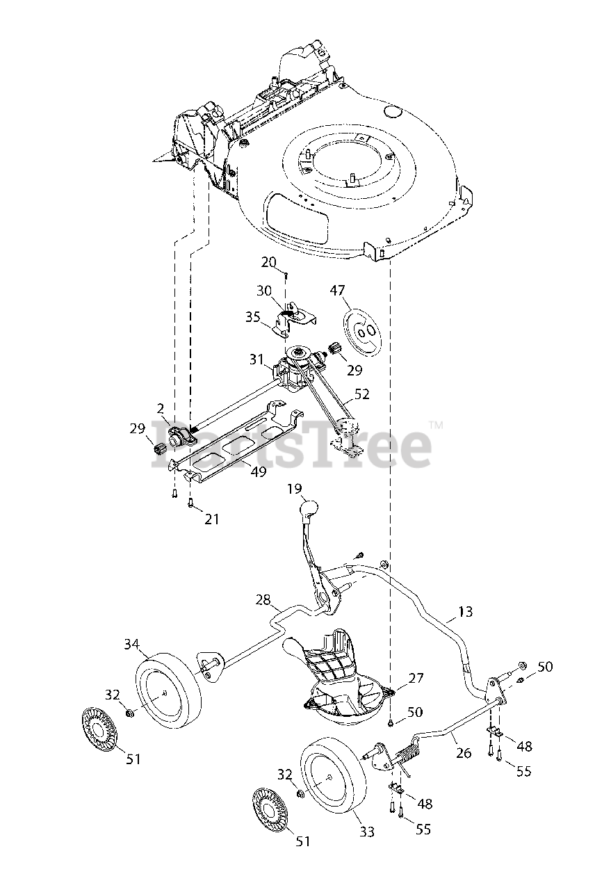Snapper SP 90 (1696701-00) - Snapper 21" Walk-Behind Mower, Self ...