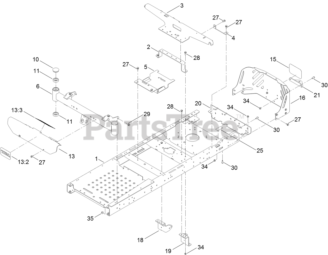 Toro 74726 (SS 4225) - Toro 42" TimeCutter Zero-Turn Mower (SN ...