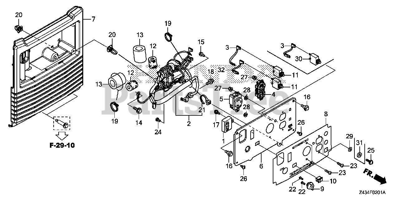 Honda EG2800i A (EABA) - Honda Generator, Made in USA (SN: EABA-2000001 ...