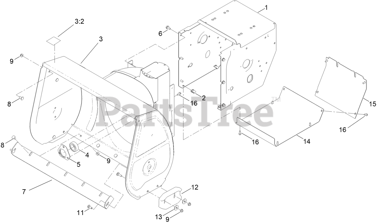 Toro 38840 (928 OAE) - Toro 28" Power Max Heavy-Duty Snow Thrower (SN ...