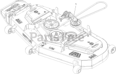 RAX921GKA604A3 - Exmark 60" Radius X-Series Zero-Turn Mower, Kawasaki ...