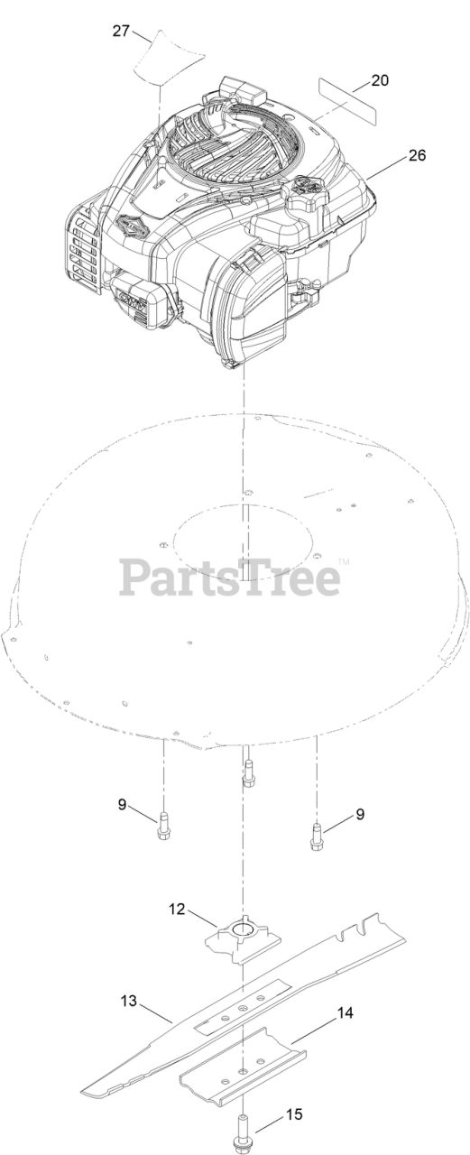 Toro 21332 - Toro 21" Recycler Walk-Behind Mower (SN: 400000000 ...