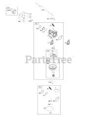 Briggs & Stratton Repair Part 84002023 - CARBURETOR | PartsTree