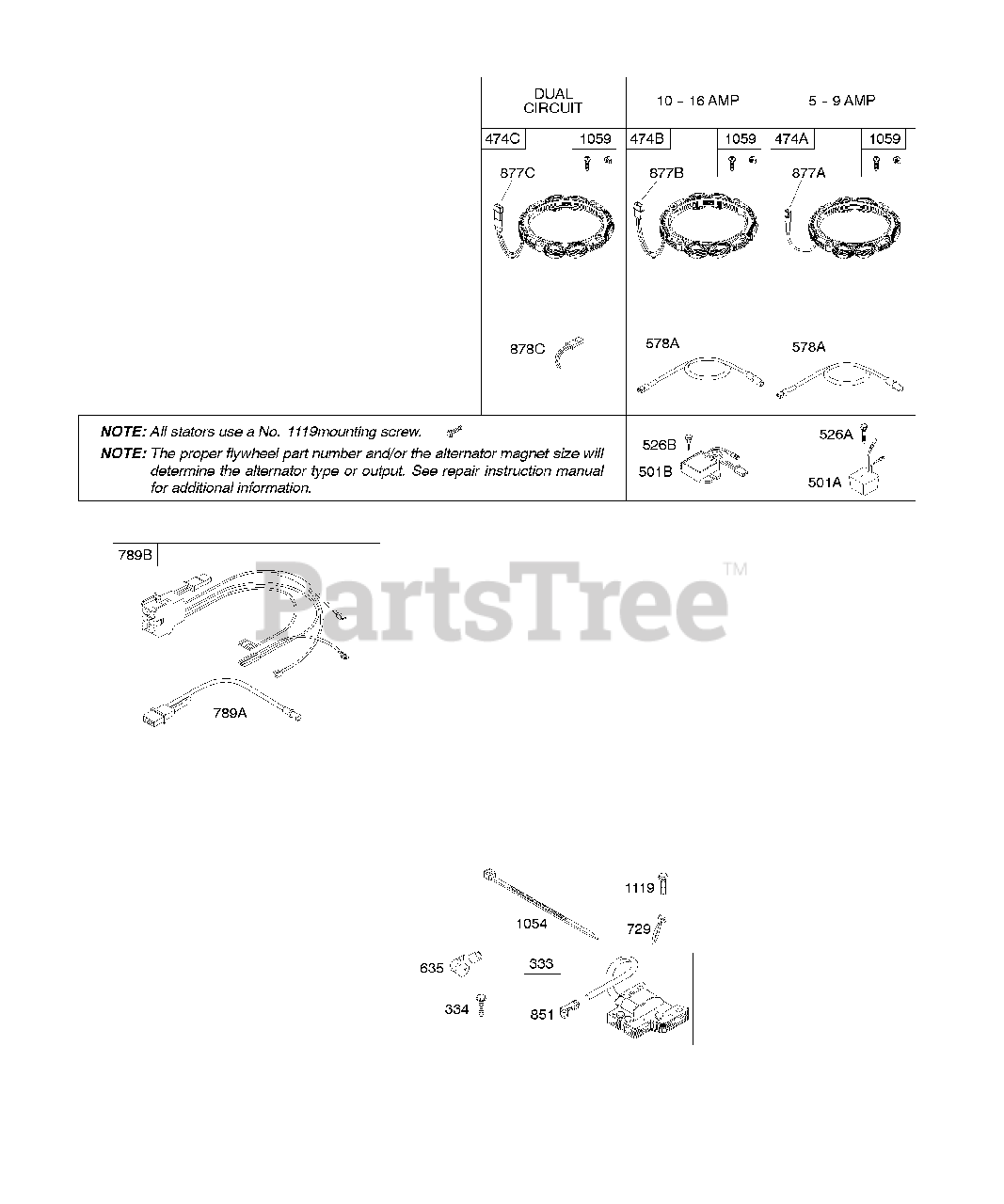 Briggs & Stratton 407577-0317-E1 - Briggs & Stratton Vertical Engine ...