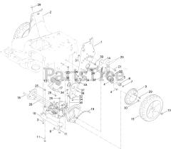 Toro 22215 - Toro 30" TurfMaster HDX Walk-Behind Mower (SN: 400000000 ...