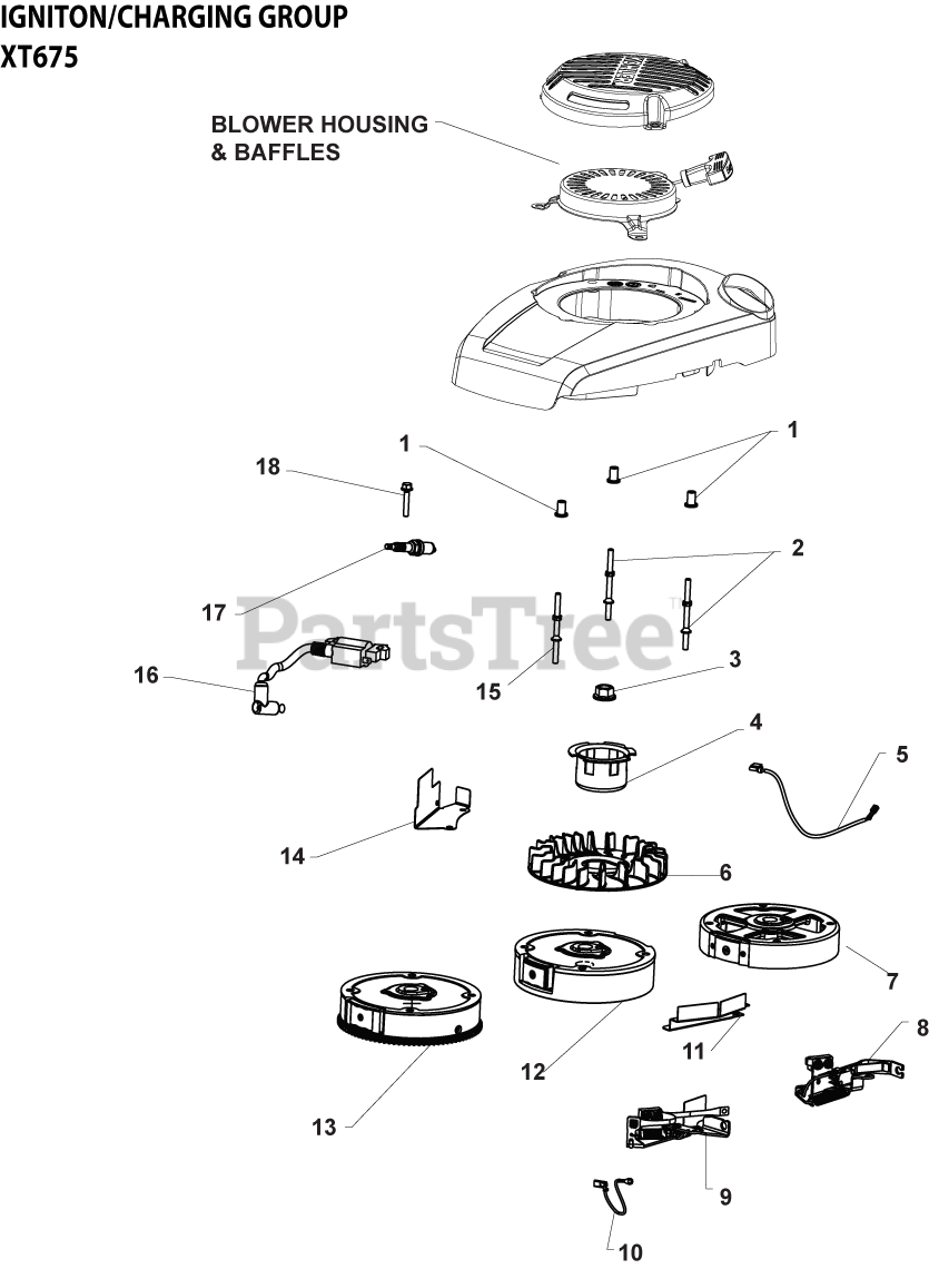 Kohler XT675-2019 - Kohler XT Series Engine, Made for Viking, 6.75 ft ...