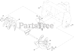 38840 (928 OAE) - Toro 28" Power Max Heavy-Duty Snow Thrower (SN ...