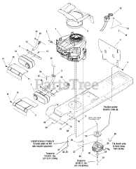 Snapper LT 2042 (2690578) - Snapper 42" Lawn Tractor, 20hp Parts Lookup ...