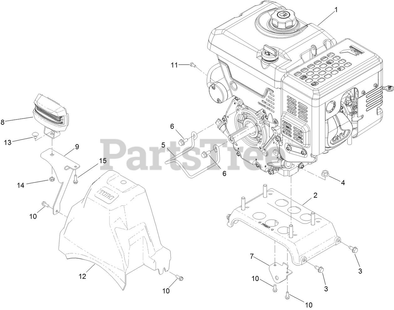 Toro 38842 (1232 OHXE) - Toro 32" Power Max Heavy-Duty Snow Thrower (SN ...