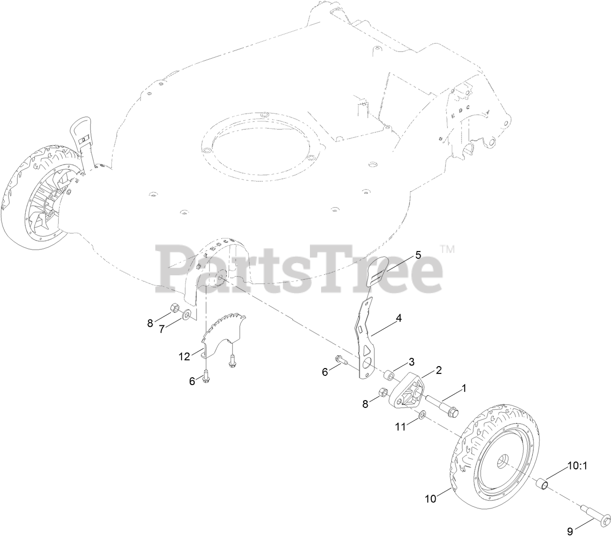 Toro 21690 - Toro 53cm Super Recycler Walk-Behind Mower (SN: 411000000 ...