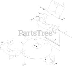 21332 - Toro 21" Recycler Walk-Behind Mower (SN: 412277424 - 412899999 ...